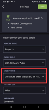 Making Exceptions to 30-Minute Break and 24-Hour Cycle Rest – Radius ...