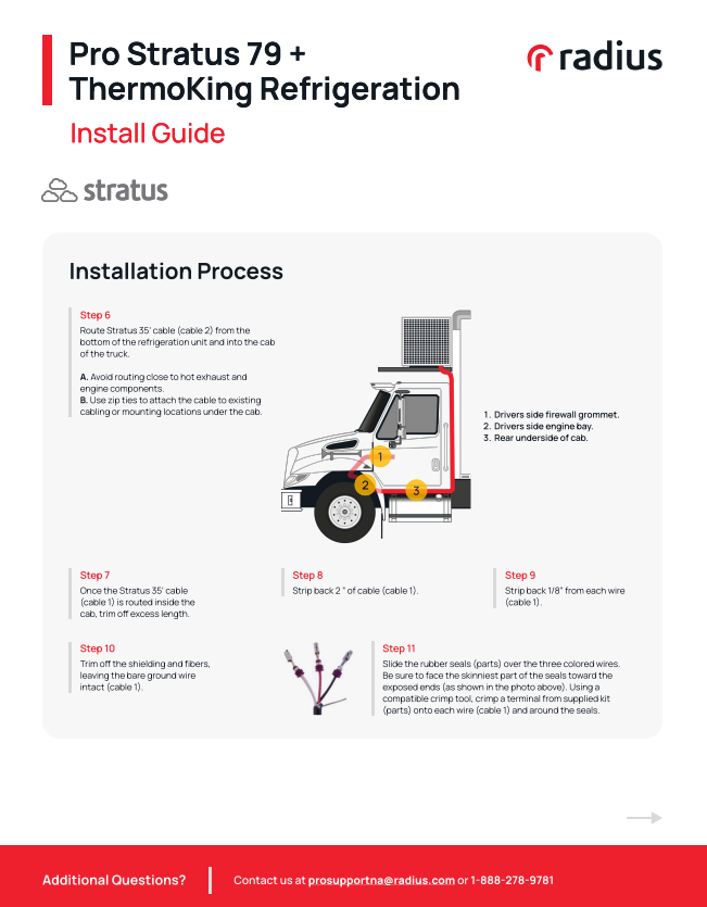 Pro Stratus 79 + ThermoKing Refrigeration Installation Guide – Radius ...